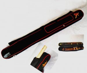 Black Martial Arts Canvas Sword Carrying Bag 1.1 m - Internal Wudang Store