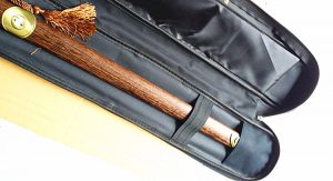 Black Martial Arts Canvas Sword Carrying Bag 1.1 m - Internal Wudang Store