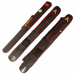 Black Martial Arts Canvas Sword Carrying Bag 1.1 m - Internal Wudang Store