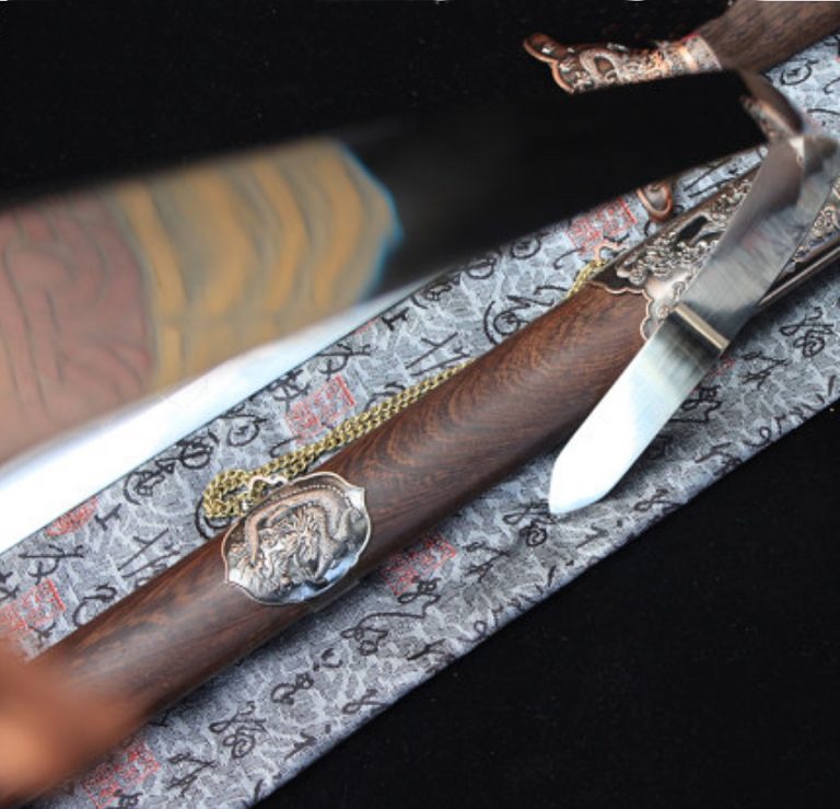 Chinese Morning Practice Bat Double Tai Chi Jian | Stainless Steel [3 ...