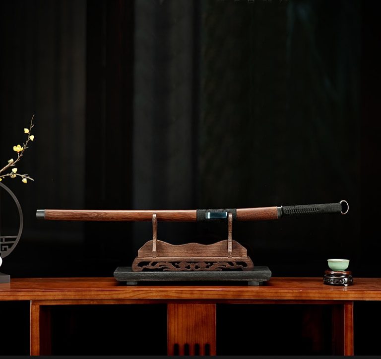 Full Tang Han Jian with Ring Pommel - Internal Wudang Store