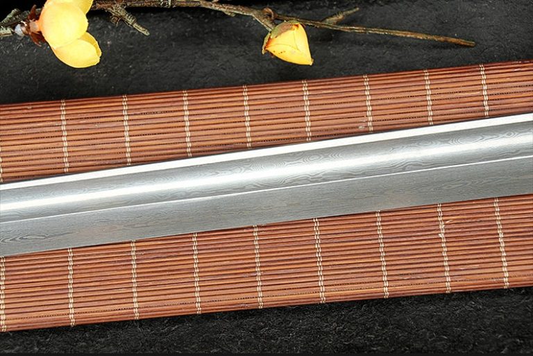Full Tang Han Jian with Ring Pommel - Internal Wudang Store
